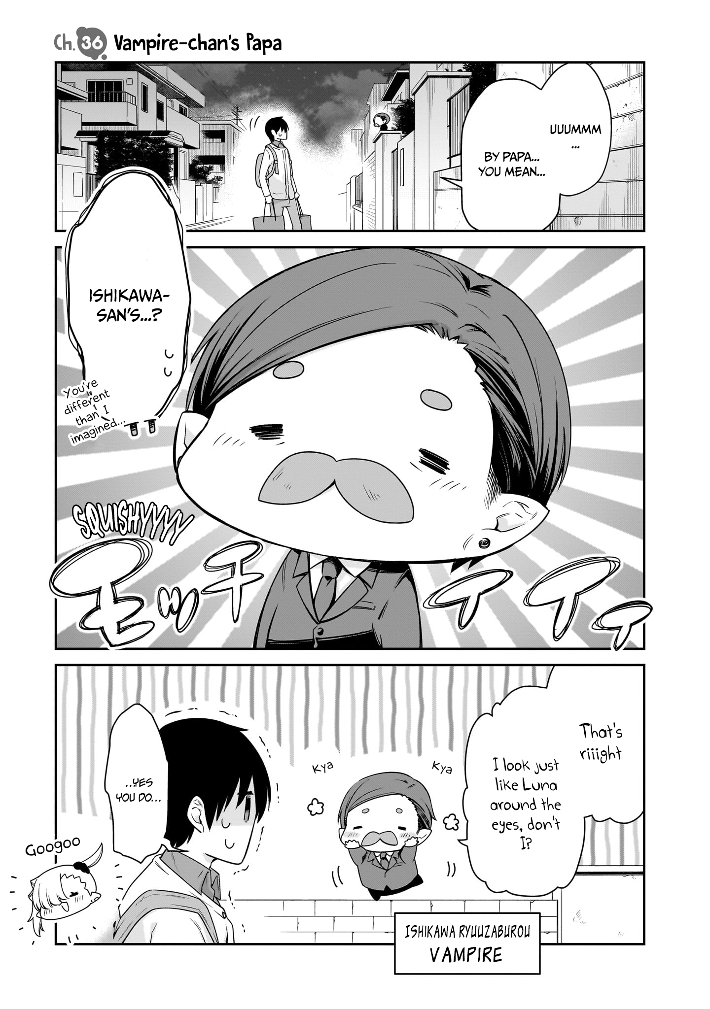 Chanto Suenai Kyuuketsuki-chan - Chapter 36 - Vampire-chan's Papa - Toonclash