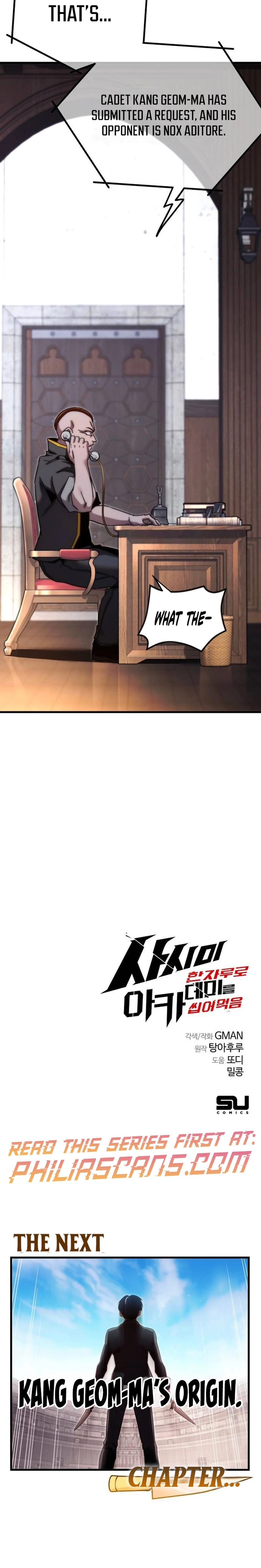 Conquering The Academy With Just A Sashimi Knife. - Chapter 11 - Toonclash