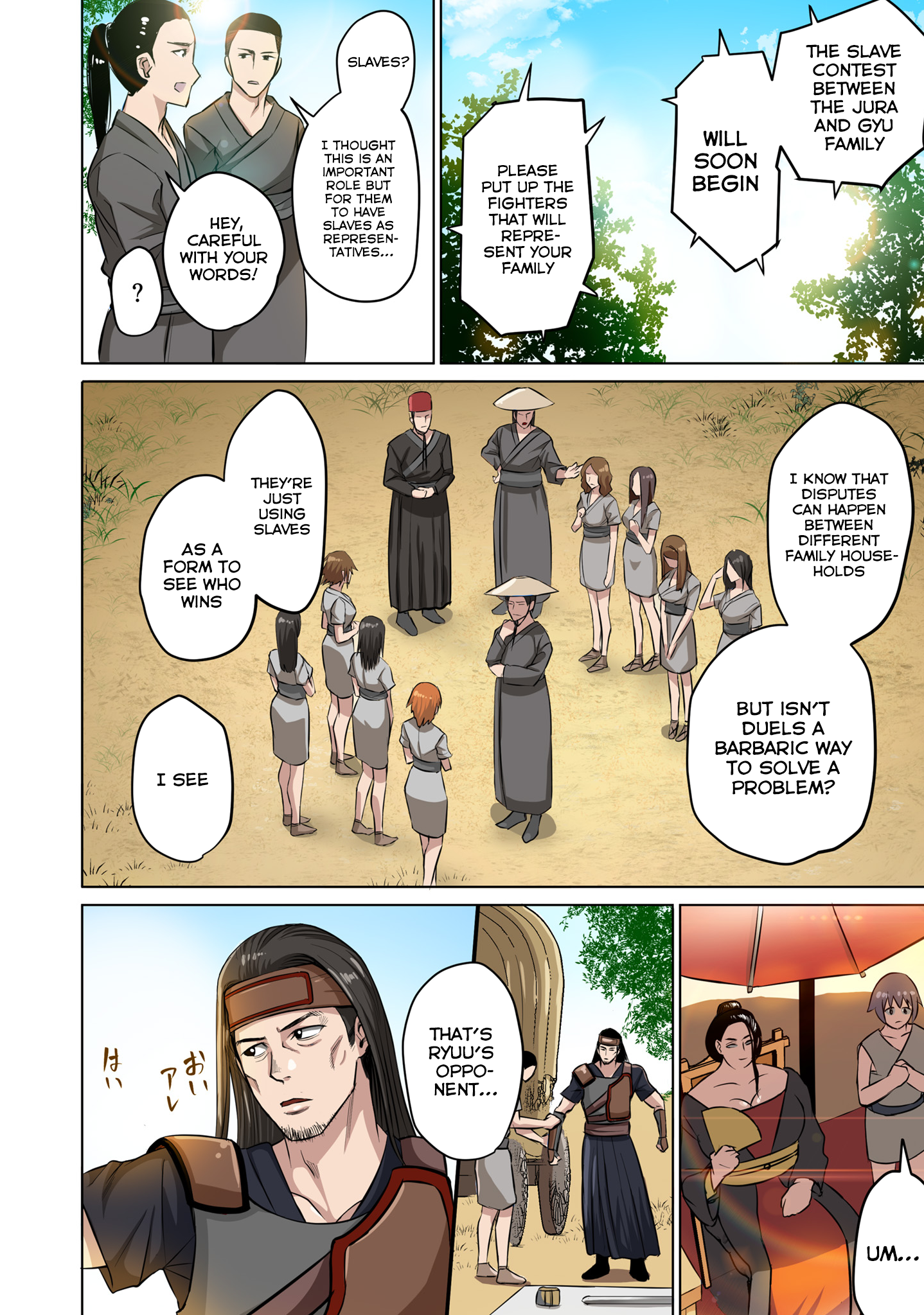 Dorei Senshi No Isekai Taneuma Seikatsu - Chapter 2 - Slave Contest ...