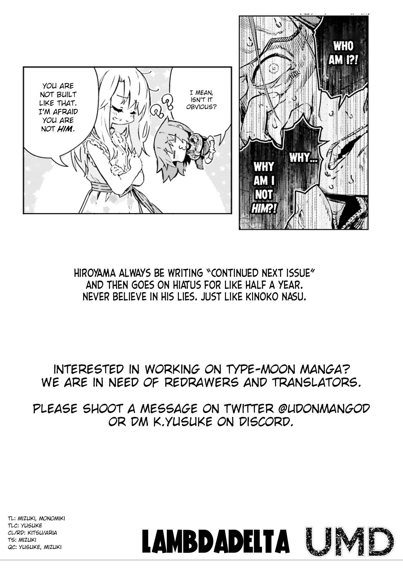 Fate/Kaleid Liner Prisma☆Illya 3rei!! - Chapter 75.1 - Inside and ...