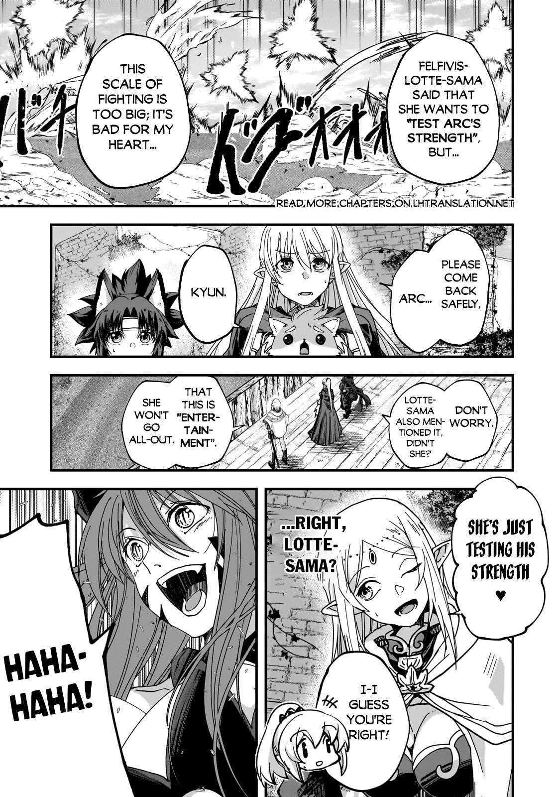 Gaikotsu Kishi-sama, Tadaima Isekai e Odekake-chuu - Chapter 64.2 - Toonclash