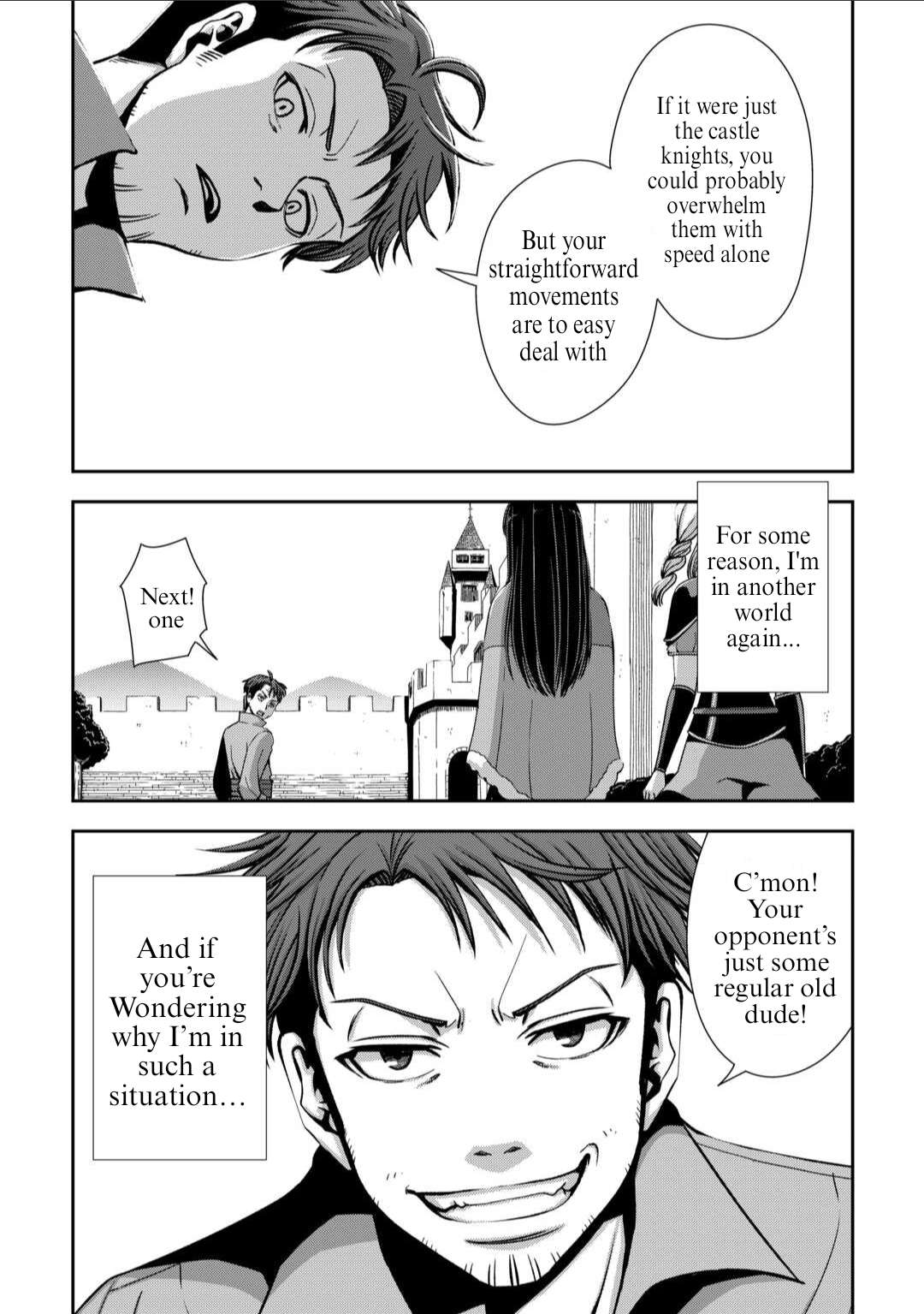 Isekai Nidome no Ossan, Dou Kangaete mo Koukousei Yuusha Yori Tsuyoi ...