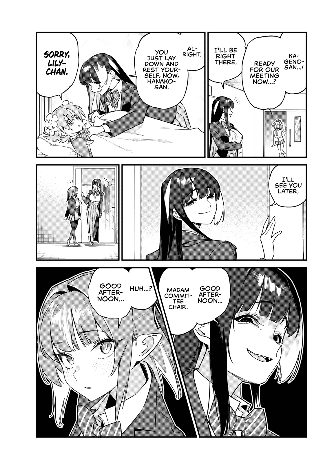 Kanan-sama wa Akumade Choroi - Chapter 105 - Kyougi and Hanako’s ...
