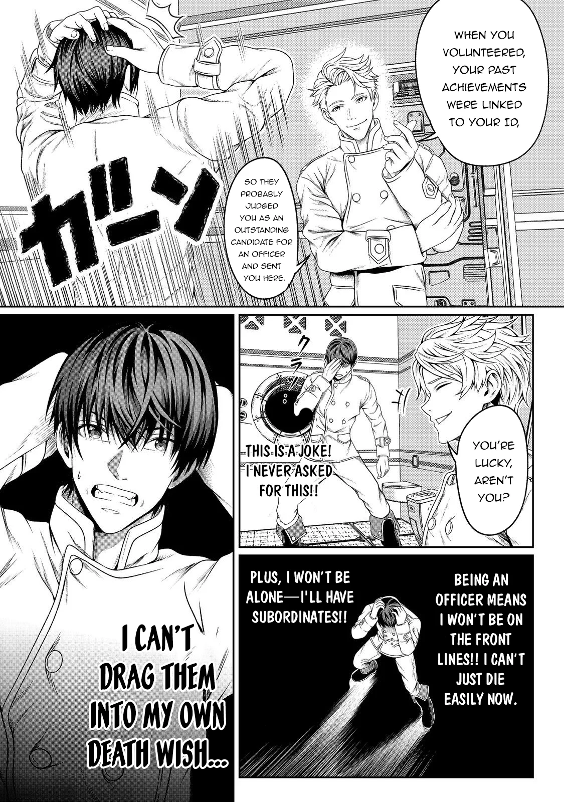 “Koko Wa Makasete Sakini Ike!” Wo Shitai Shinitagari No Nozomanu Uchuu Gekokujou - Chapter 1 ...