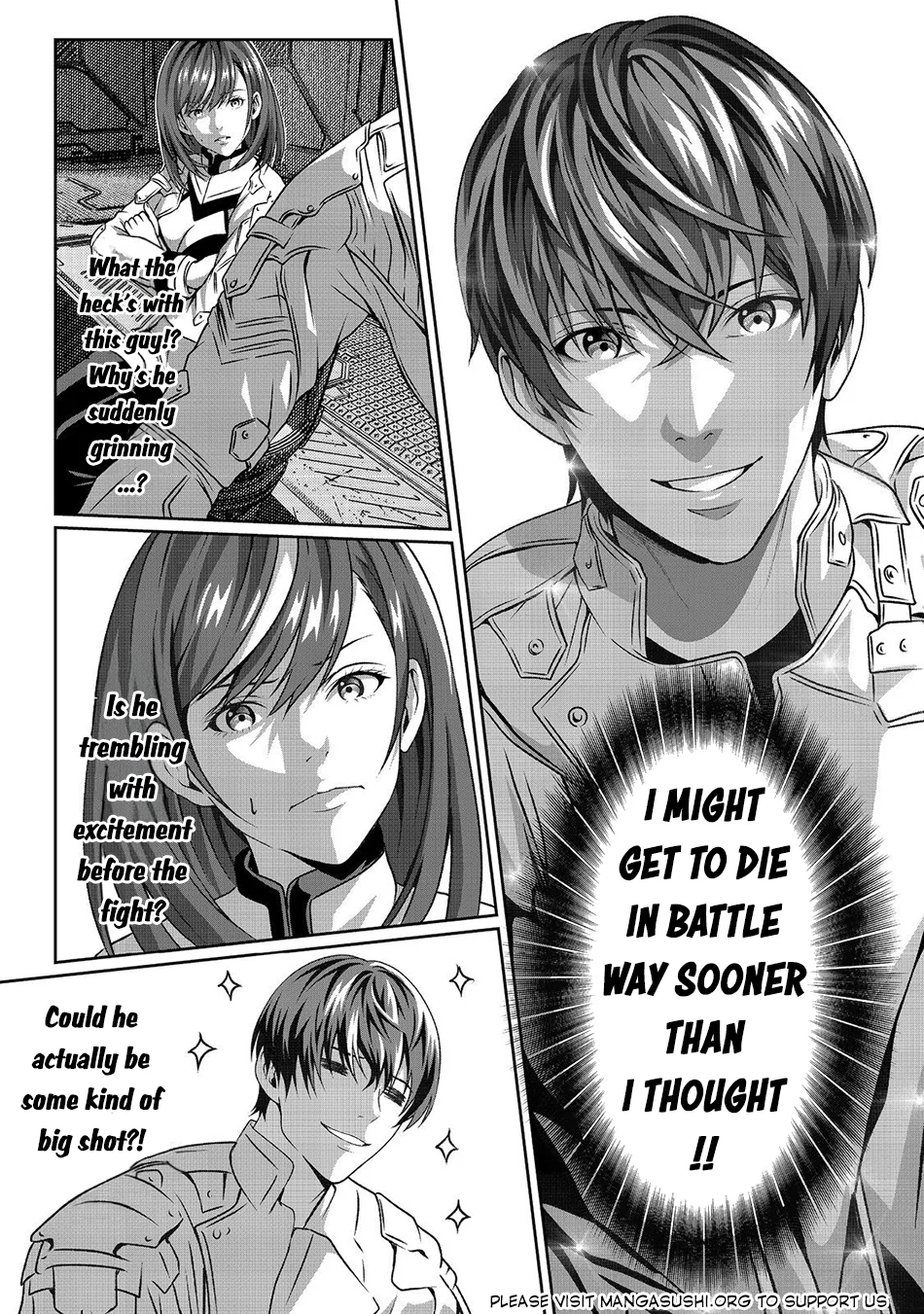 “Koko Wa Makasete Sakini Ike!” Wo Shitai Shinitagari No Nozomanu Uchuu Gekokujou - Chapter 3 ...