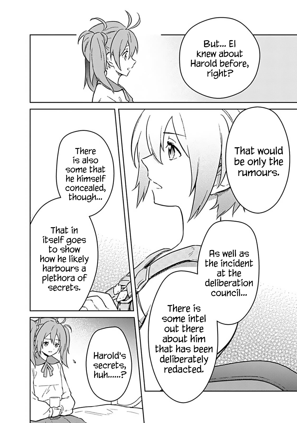 My Death Flags Show No Sign of Ending - Chapter 71 - Leafa's Worry ...