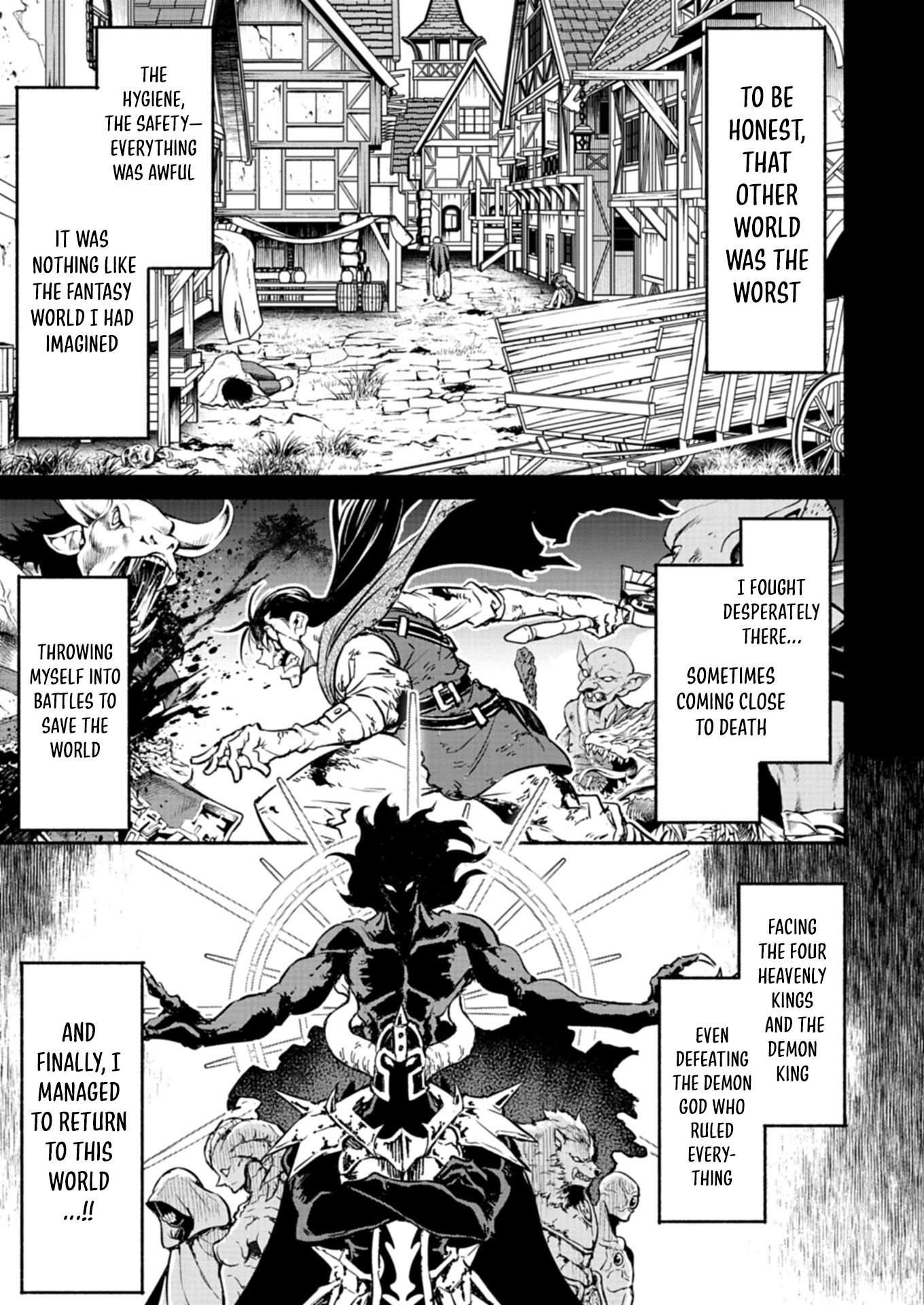 Isekai kara kikan shitara chikyuu mo kanari fantajiu deshita. Ato ...