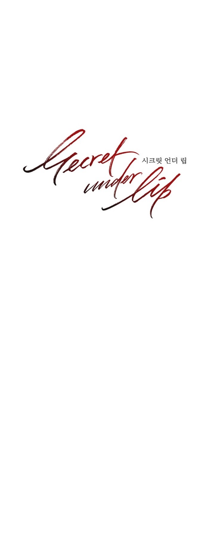 Read Secret Under Lip Manga English [New Chapters] Online Free - MangaClash