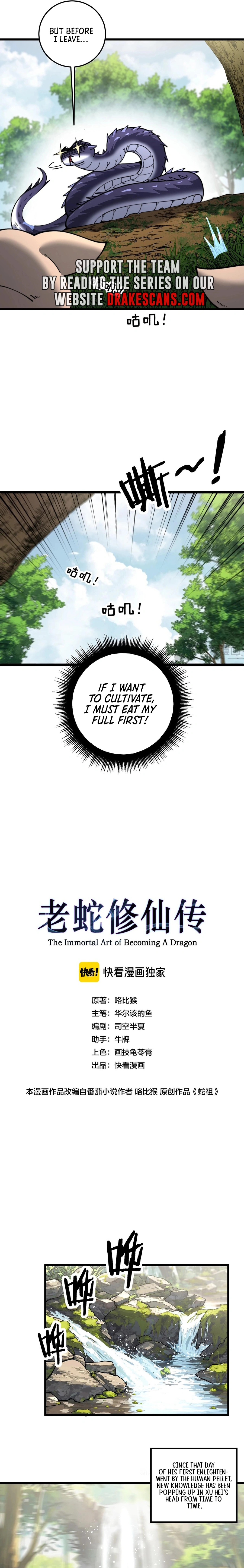 Snake Immortal: The Tale Of A Snake’s Cultivation To Immortality ...