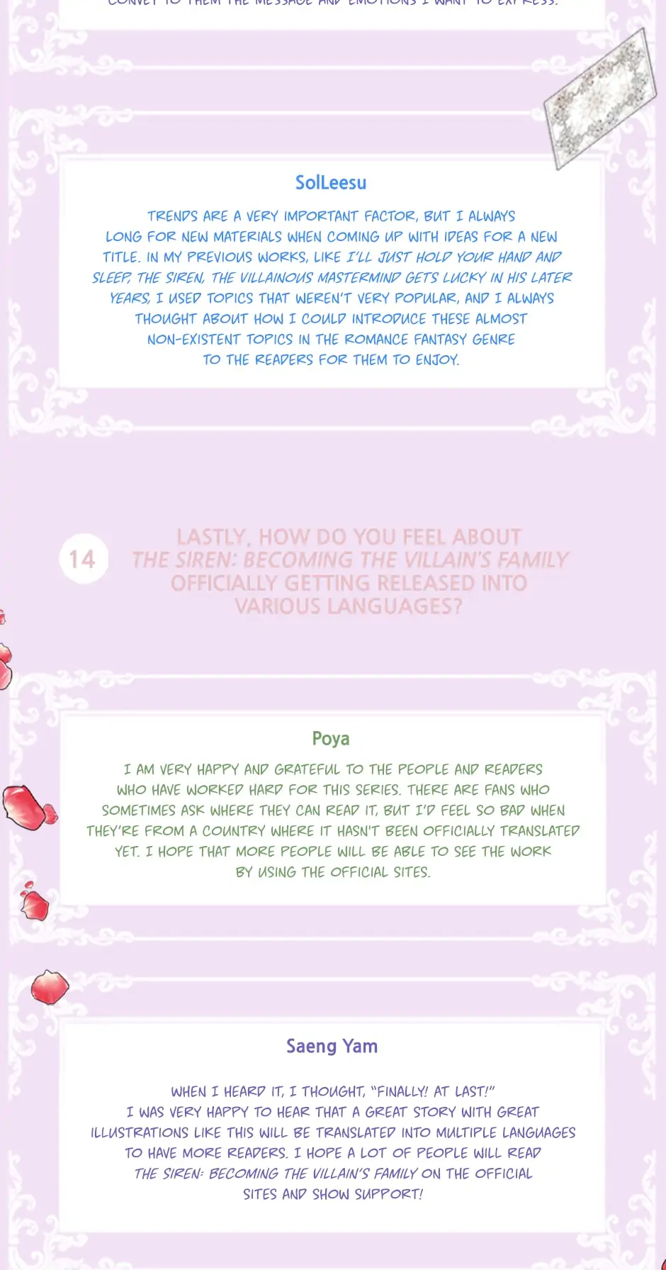 The Siren - Chapter 50.1 - Creator Interview - Toonclash