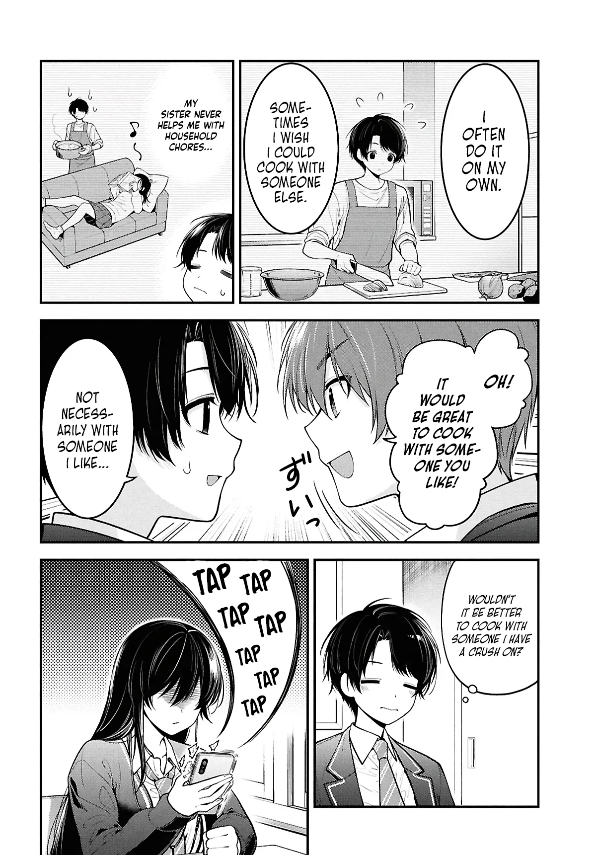 Tonari no Seki no Yankee Shimizu-san ga Kami o Kuroku Sometekita - Chapter 2 - Toonclash