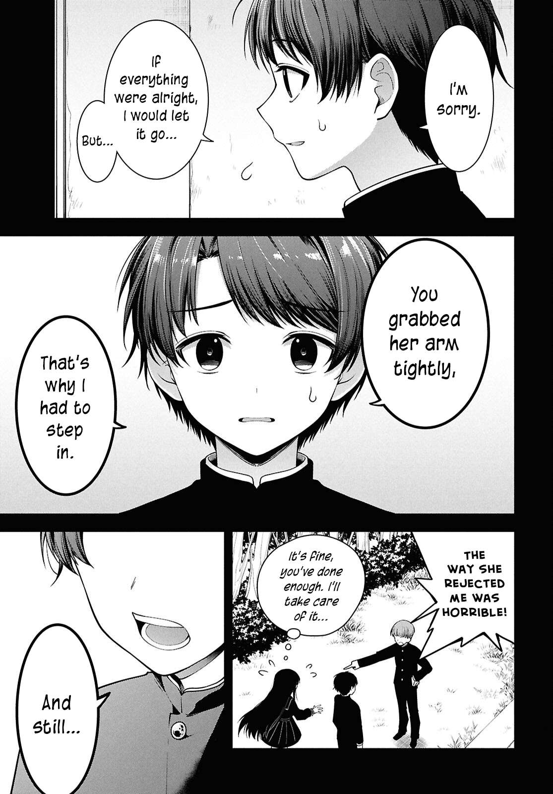 Read Tonari no Seki no Yankee Shimizu-san ga Kami o Kuroku Sometekita Manga English [New ...